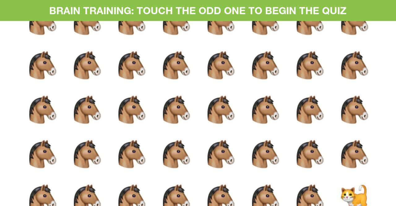 This Odd Emoji Out Visual Quiz Will Determine Your Visual Perception Abilities In Less Than 15